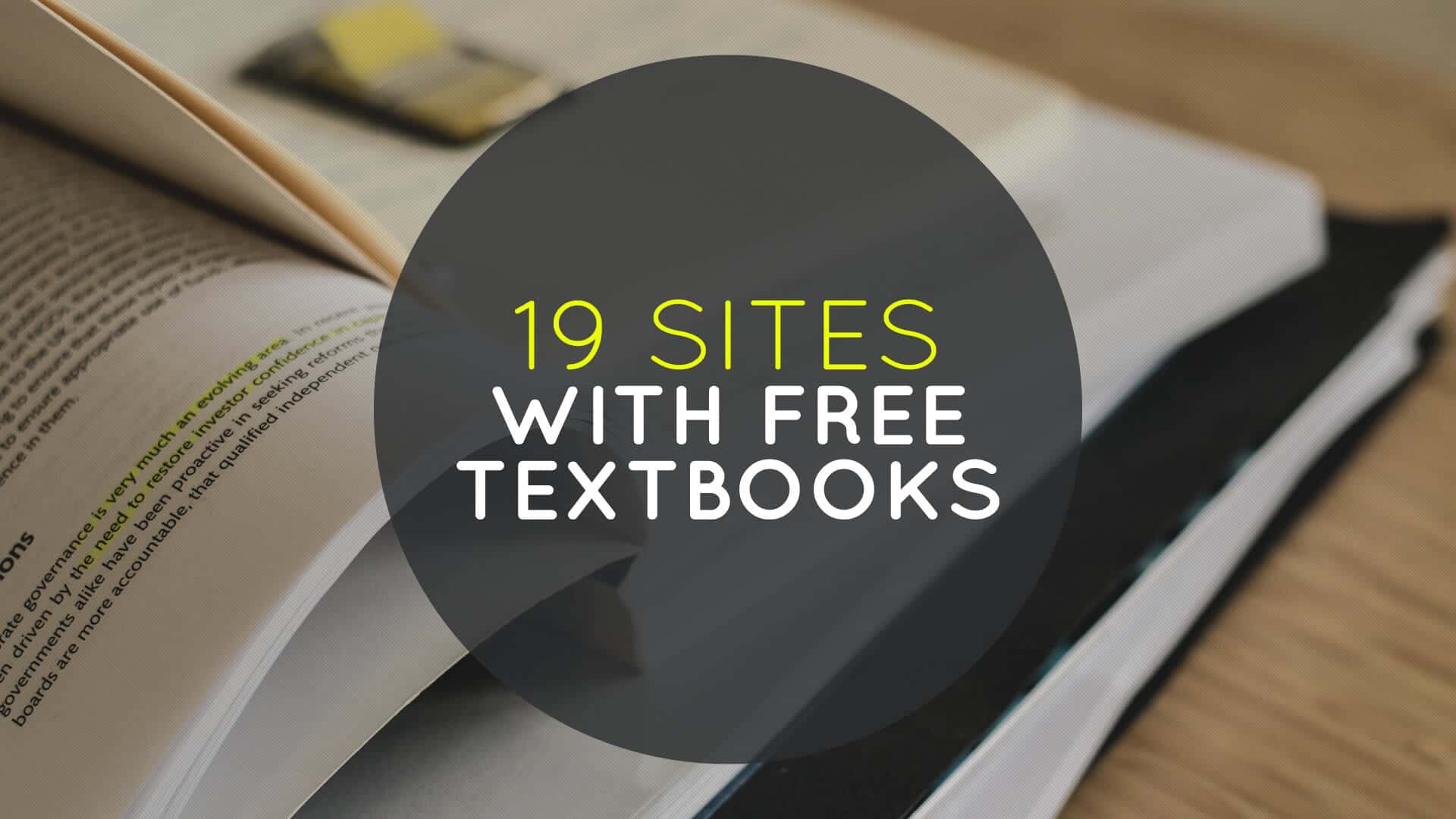 Over 2,000 Free Open Source Text Books
