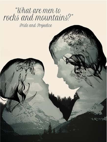 Classy and Beautiful Posters from Classic Books to Visualize the Beauty ...