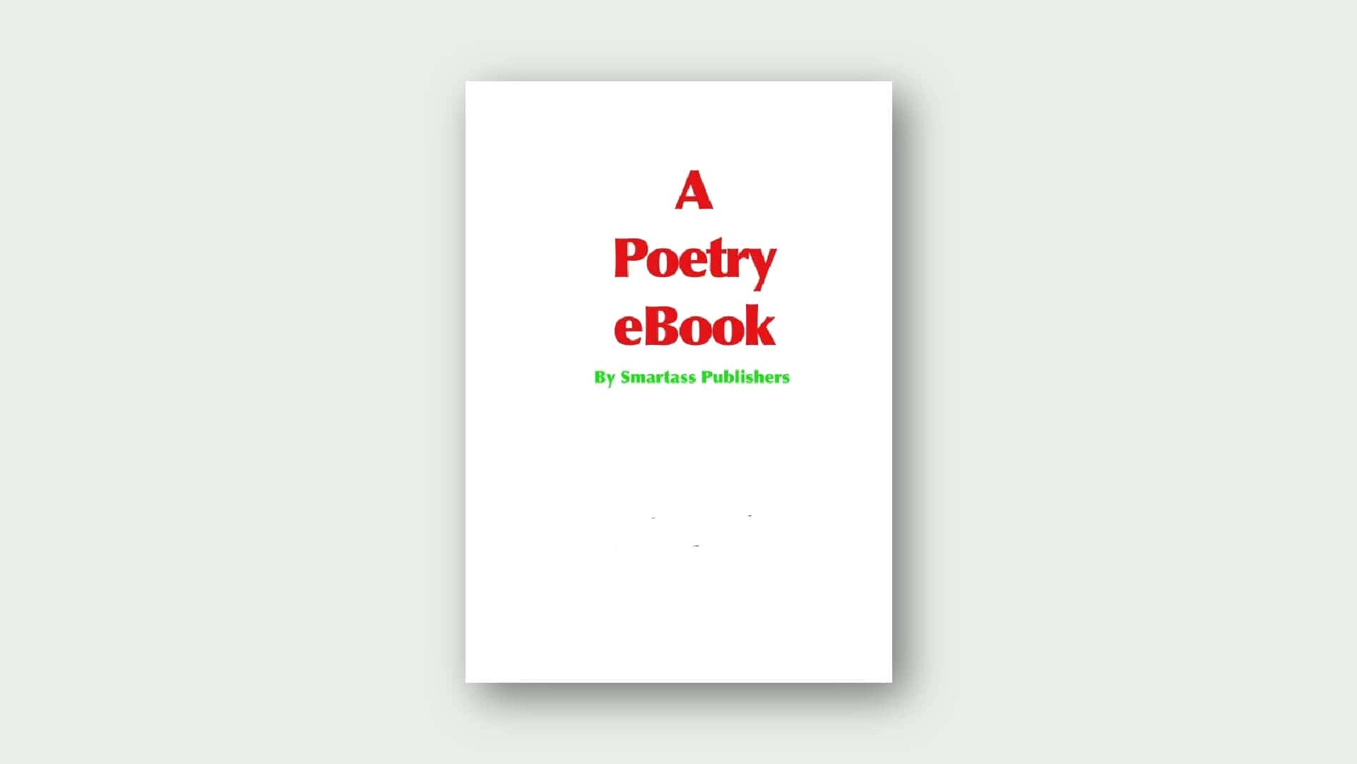 Poetry Archives - Download Free Ebooks, Legally