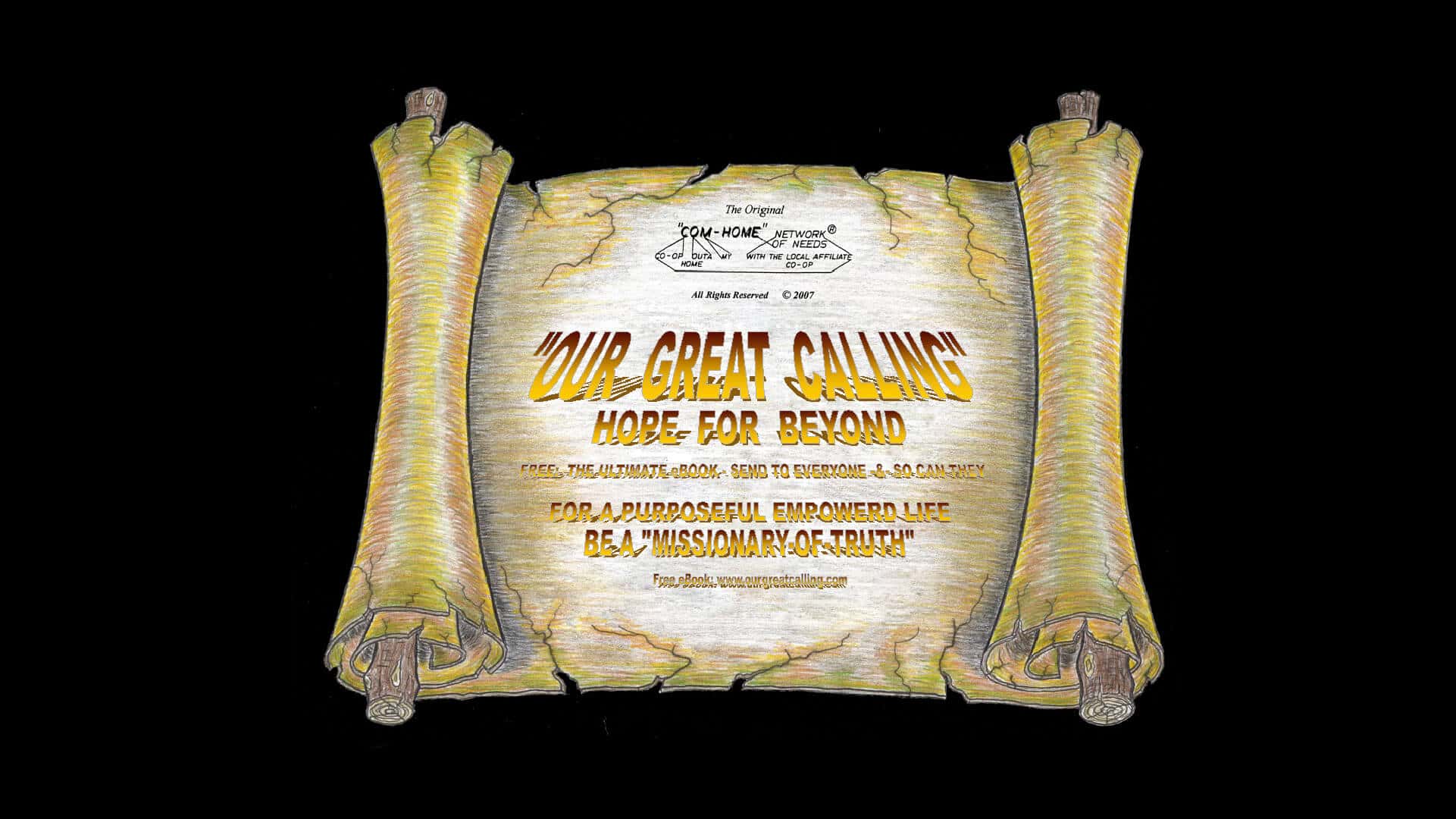 Our Great Calling - Hope for Beyond