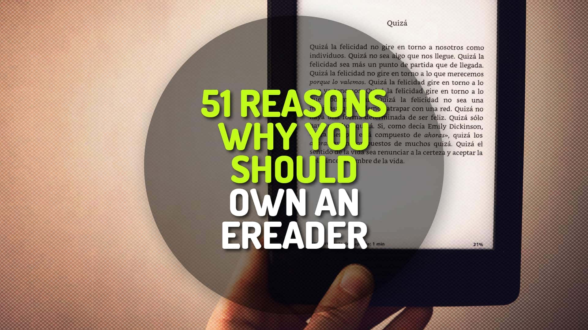 51 Reasons Why You Should Own An eReader